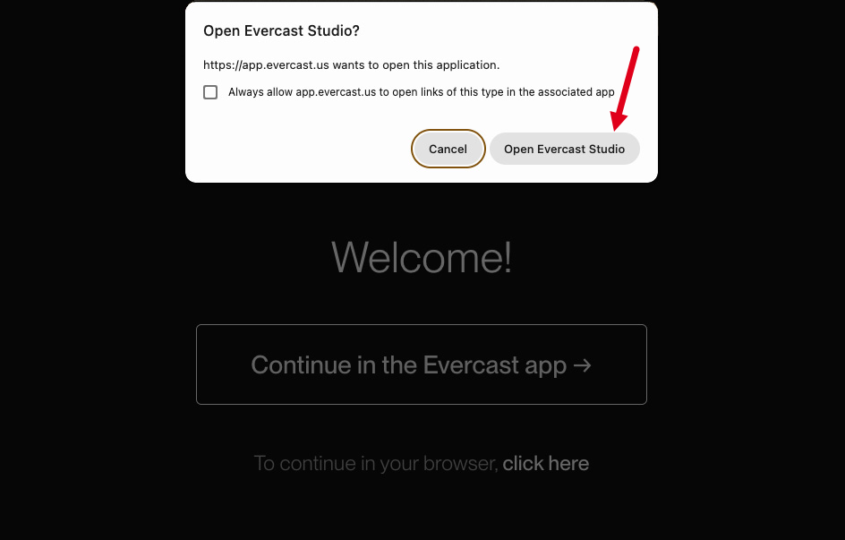 Join a room – Evercast Help Center